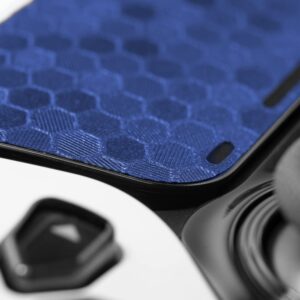 Skin Compatible with Dualsense Edge - TouchProtect Cover to Protect, Add Style, & Enhance your PS5 Dualsense controller's Trackpad with texture! (Hex - Blue)