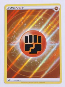 pokemon - fighting energy 157/159 - crown zenith - ultra rare card - textured