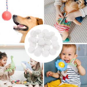 Figetsss Toys 200 pcs DIY Doll Built-in Pet Ring Makers Squeaker for Creative Re Toy Fix Insert Cm Flat Toys Bell Rattle Accessories Plastic Plush Maker Noise Pets Toys