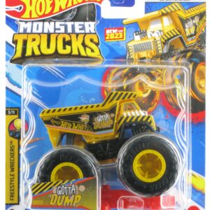 Hot Wheels Monster Trucks 2023 #0023 Freestyle Wreckers #3/11 Gotta Dump