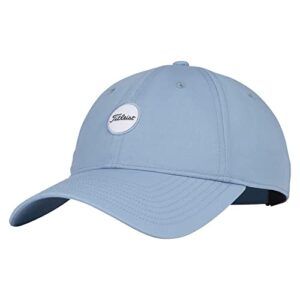 titleist montauk lightweight golf hat light blue/white one size fits most