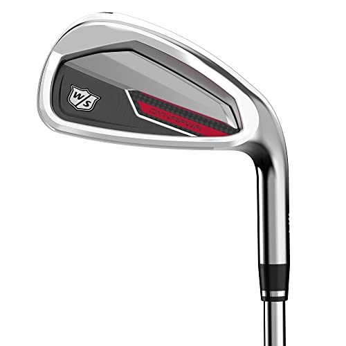 Wilson Dynapower Men's Steel Golf Irons - Right Hand, Stiff, 5-PW, GW