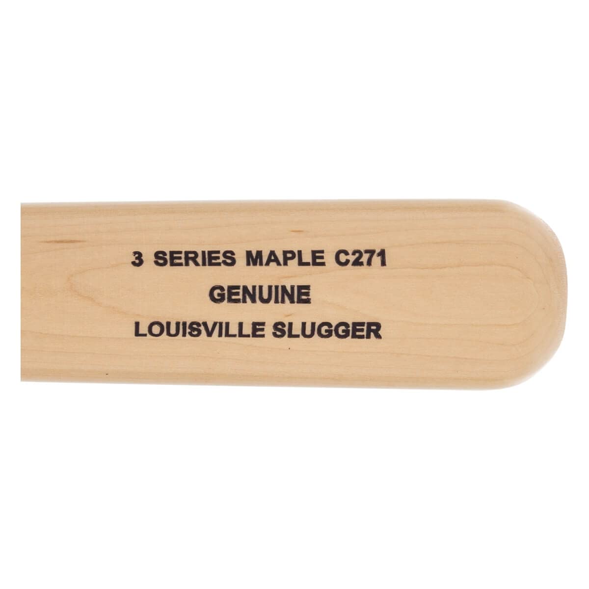 Louisville Slugger Genuine Series 3 C271 Maple Wood Baseball Bat: WBL2517010 33 inch