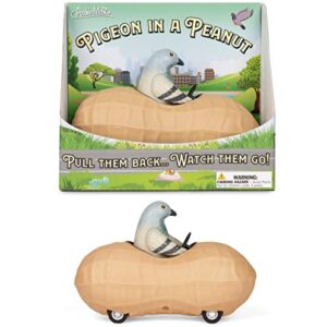 Accoutrements Archie Mcphee Pigeon in a Peanut Pull Back Toy Car (13038)