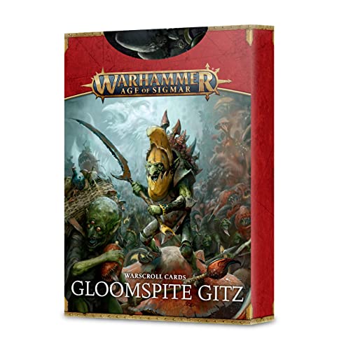 Warhammer Age of Sigmar - Gloomspite Gitz Warscroll Cards