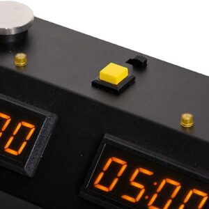 ZMF-II Digital Professional Chess Clock - Black/Yellow