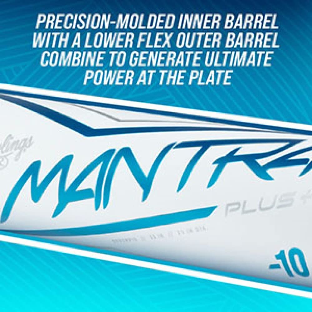 Rawlings | 2023 | Mantra+ Fastpitch Softball Bat | Approved for All Fields | -10 Drop | 30"