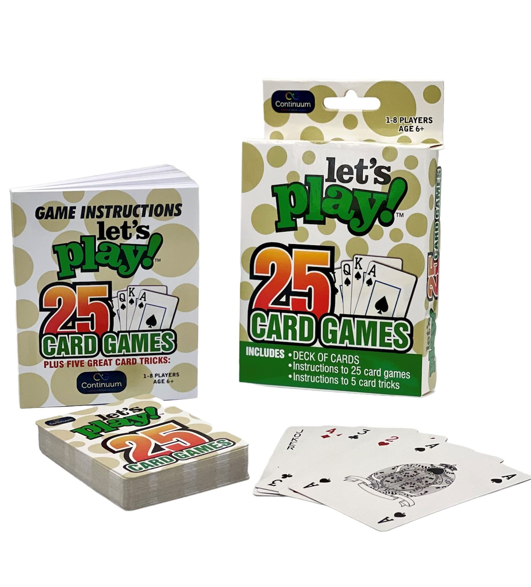 Let's Play 25 Games - Card Games