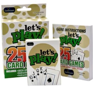 Let's Play 25 Games - Card Games