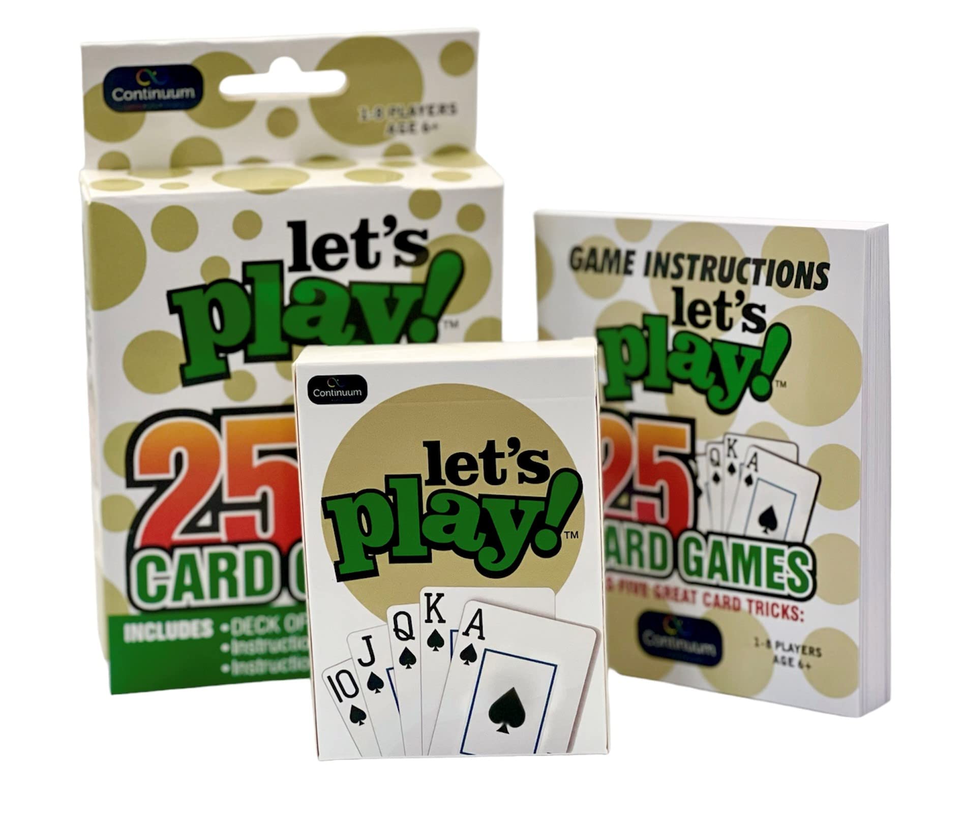 Let's Play 25 Games - Card Games