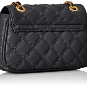 GUESS Giully Mini Convertible Crossbody Flap, Black