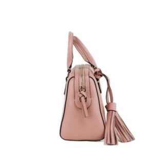 Tory Burch Thea Mini Web Satchel 87899 Pink Moon 689