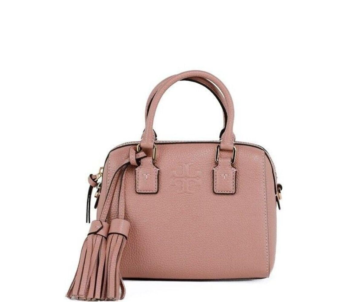 Tory Burch Thea Mini Web Satchel 87899 Pink Moon 689