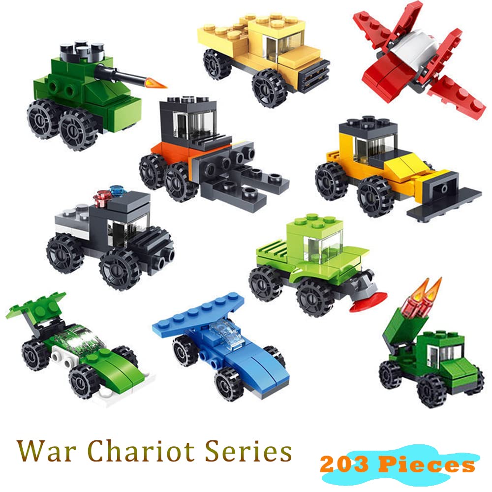 Ulanlan Military Vehicles and Engineering Mini Cars Building Sets for Party Favors, Kids Prizes, 3D Assembly Cars Truck Helicopter for Boys and Girls 30 Boxes