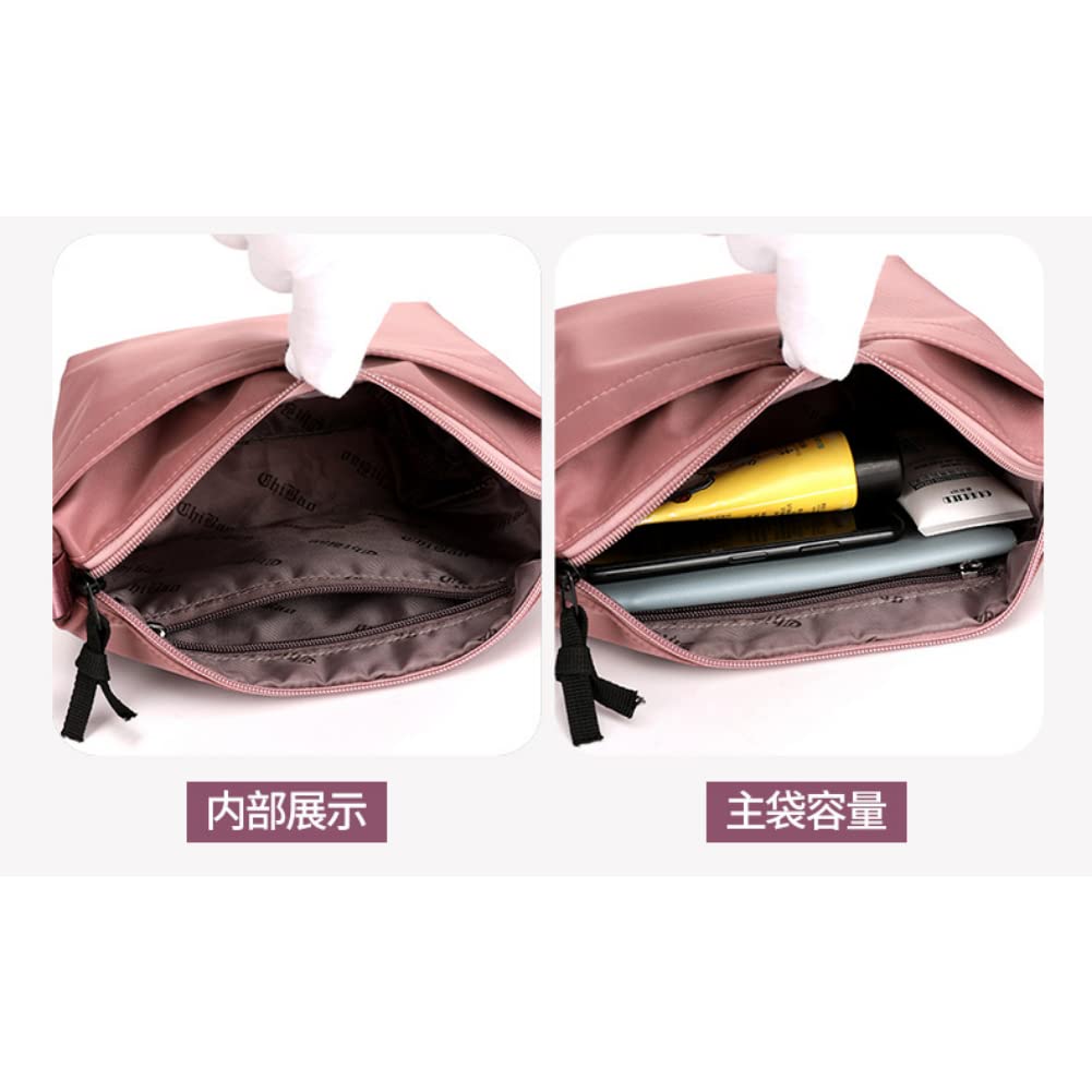 Nylon Crossbody Bag for Women Lightweight Small Size Handbag Shoulder Bag Mobile Phone Pounch