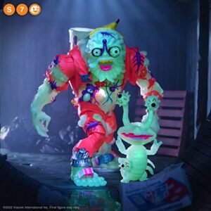 Super7 ULTIMATES! Teenage Mutant Ninja Turtles Muckman and Joe Eyeball (Glow in The Dark) - 7" TMNT Action Figure with Accessories Classic Cartoon Collectibles and Retro Toys