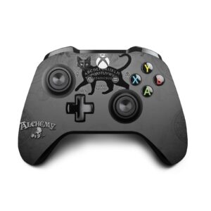 head case designs officially licensed alchemy gothic black cat spirit board gothic vinyl sticker gaming skin decal cover compatible with xbox one s/x controller