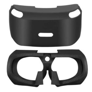 silicone anti-slip skin soft vr headset for sony ps vr1 3d protective case eye shield protective cover for ps4 vr psvr headset cover for playstation vr1