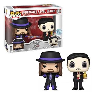 pop! undertaker and paul bearer exclusive vinyl figure