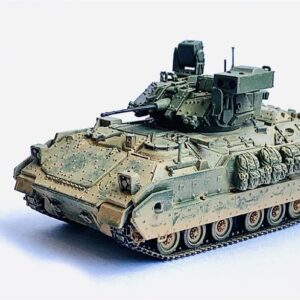 US M2A3 Bradley Fighting Vehicle Dusty Version 1/72 ABS Tank Pre-Built Model