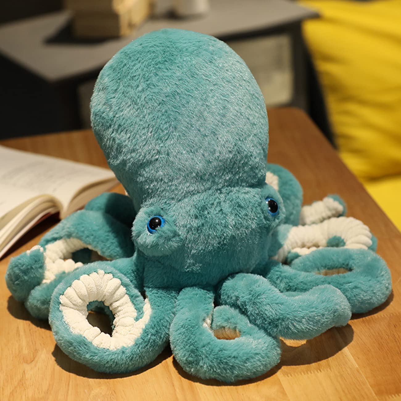 Octopus Stuffed Animals Octopus Plush Doll Toys Octopus Stuffed Toys Gift for Kids and Lovers for Birthday, Christmas, Valentine's Day(25.6-inch Green)