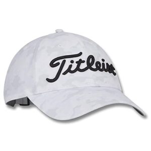 Titleist Players Breezer Golf Hat White Camo One Size Fits Most