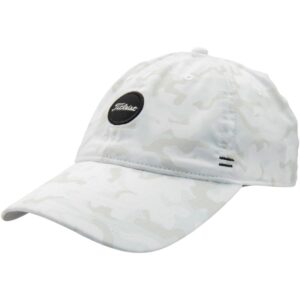 titleist montauk breezer golf hat white camo one size fits most