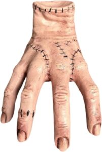 danoni addams family fakething hand toys, 2024 the thing from addams family, cosplay hand by addams, scary prosthetic props decorations gift for fans