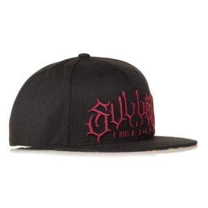 Sullen Nightfall Lifestyle Graphic Snapback Adjustable Hat Black