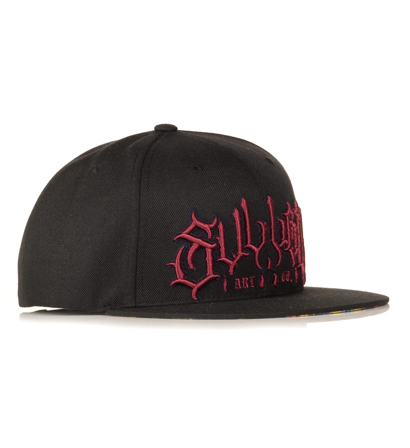 Sullen Nightfall Lifestyle Graphic Snapback Adjustable Hat Black