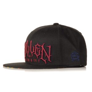 Sullen Nightfall Lifestyle Graphic Snapback Adjustable Hat Black