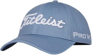 titleist golf tour elite hat vintage blue/white extra large/xxl