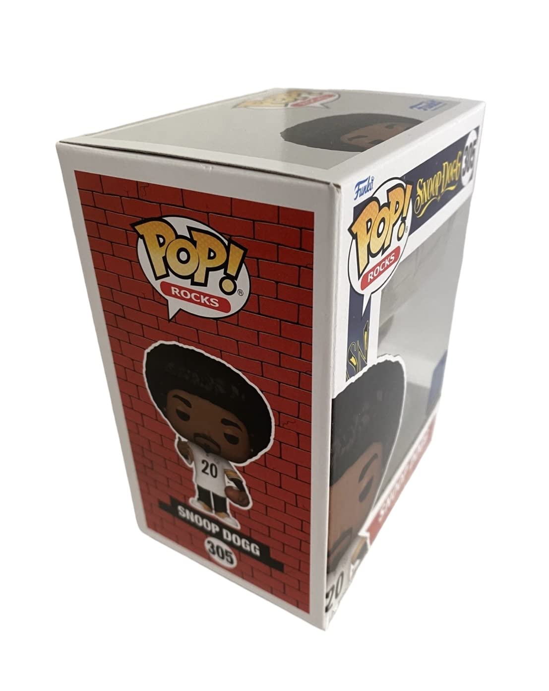 Snoop Dogg White Steelers Jesrsey Exclusive Vinyl Figure