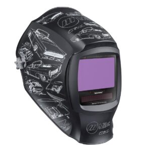 miller 292933 digital infinity '22 welding helmet with clearlight 2.0 lens, kindig-it design