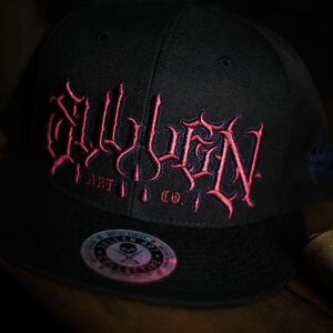 Sullen Nightfall Lifestyle Graphic Snapback Adjustable Hat Black