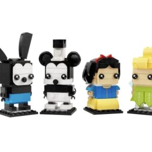 LEGO BrickHeadz Disney 100th Celebration Mickey Mouse, Snow White, Tinkerbell & Oswald The Lucky Rabbit