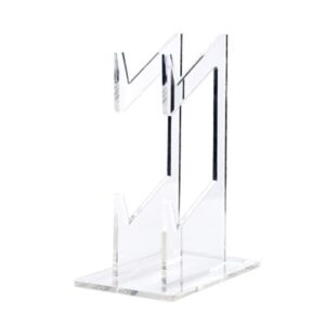 1 piece double layer clear acrylic universal controller stand acrylic game controller holder acrylic console stand gaming controller holder for game console handle display storage