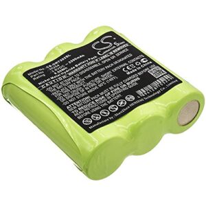 qigenia 30254 replacement battery for deviser ds2002 ds2002h,battery (2500mah/3.6v)