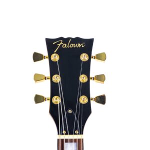 Acoustic Semi-Hollow-Body Electric Guitar, 6 Strings, Stainless Steel Frets, Full Size,Playing Jazz, Solo For Beginners Starters Intermediates and Professionals Right Handed Color Sky Bule