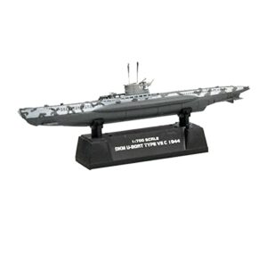 fmochangmdp submarine 3d puzzles plastic model kits, 1/48 scale dkm u-boat type viic submarine model, adult toys and gift, 55inch