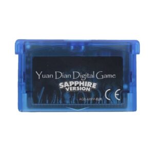 pokeon game card gba series eng or esp language advance classic game collection video game cartridge console card ndsl gb gbc gbm gba sp-sapphire english