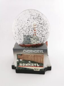 chernobyl snow globe ukrainian nuclear power plant tragedy in pripyat (stalker)