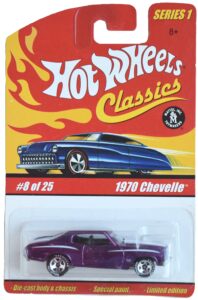 hot wheels 1970 chevelle, classics series 1 #8/25