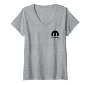 womens mopar girl v-neck t-shirt