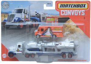 matchbox lonestar cab & rocket trailer express delivery, convoys 8/8