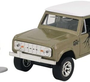 Marvel Guardians of The Galaxy 1:32 1973 Ford Bronco Die-Cast Car & 1.65" Groot Figure, Toys for Kids and Adults