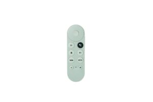 hcdz replacement voice remote control for google g9n9n ga01920-us ga01923-us ga01919-us 2020 chromecast 4k tv - snow