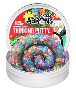 crazy aaron's hide inside! gnome home thinking putty - collectible sensory play putty with hidden surprises - non-toxic, never dries out - creative toy fun for ages 3+