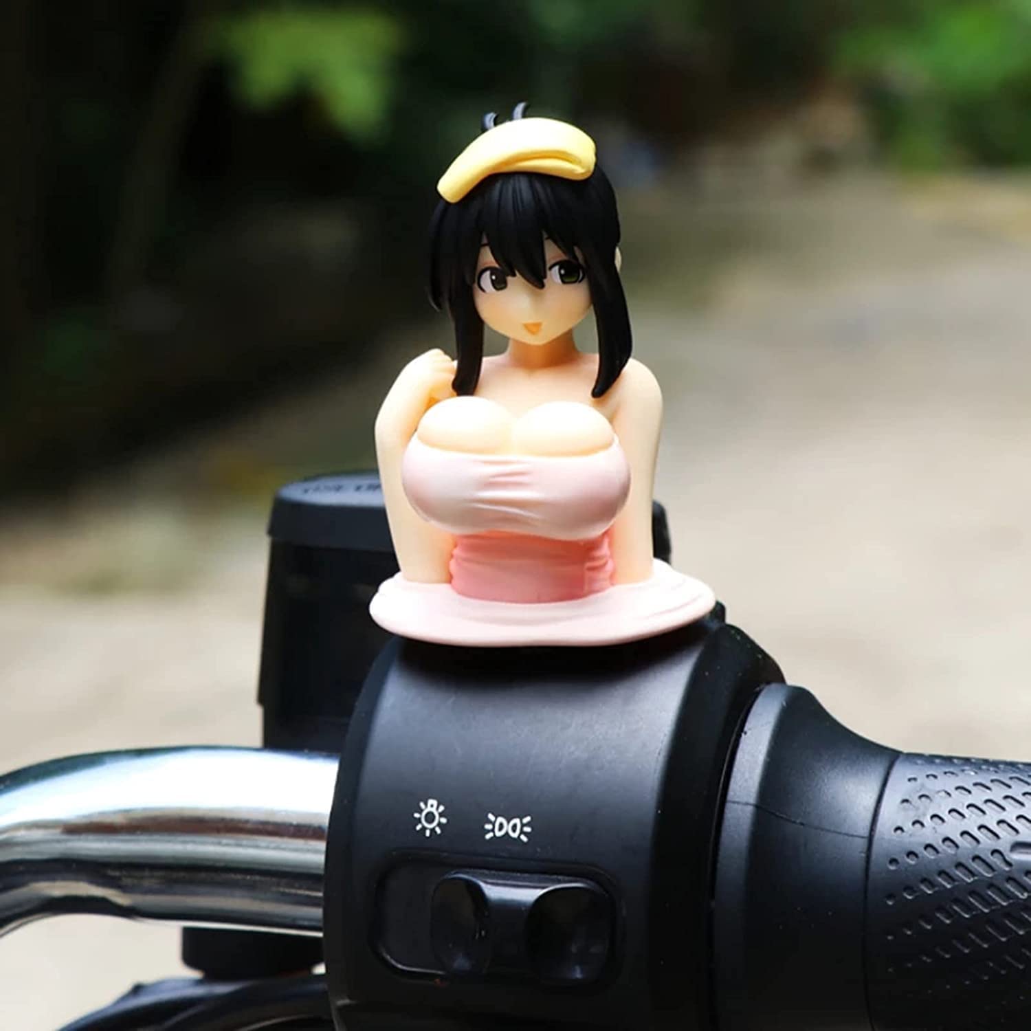 2023 Kawaii Shaking Chest Ornaments,Anime Beautiful Girl Car Ornament Q-Version Toy Gifts,Cute Shake Girl Car Dashboard Decorations,Action Model Doll for Room Desktop Car Dashboard (3pc-Mix Anime)