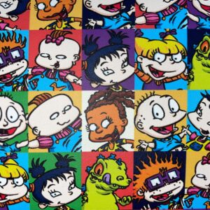 Loungefly Rugrats Nickelodeon Allover Print Zip Around Wallet